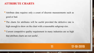 Statistical control chart | PPTX