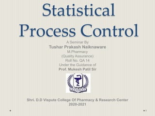 Statistical Process Control | PPTX