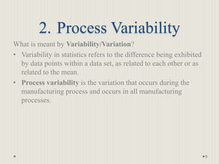 Statistical Process Control | PPTX
