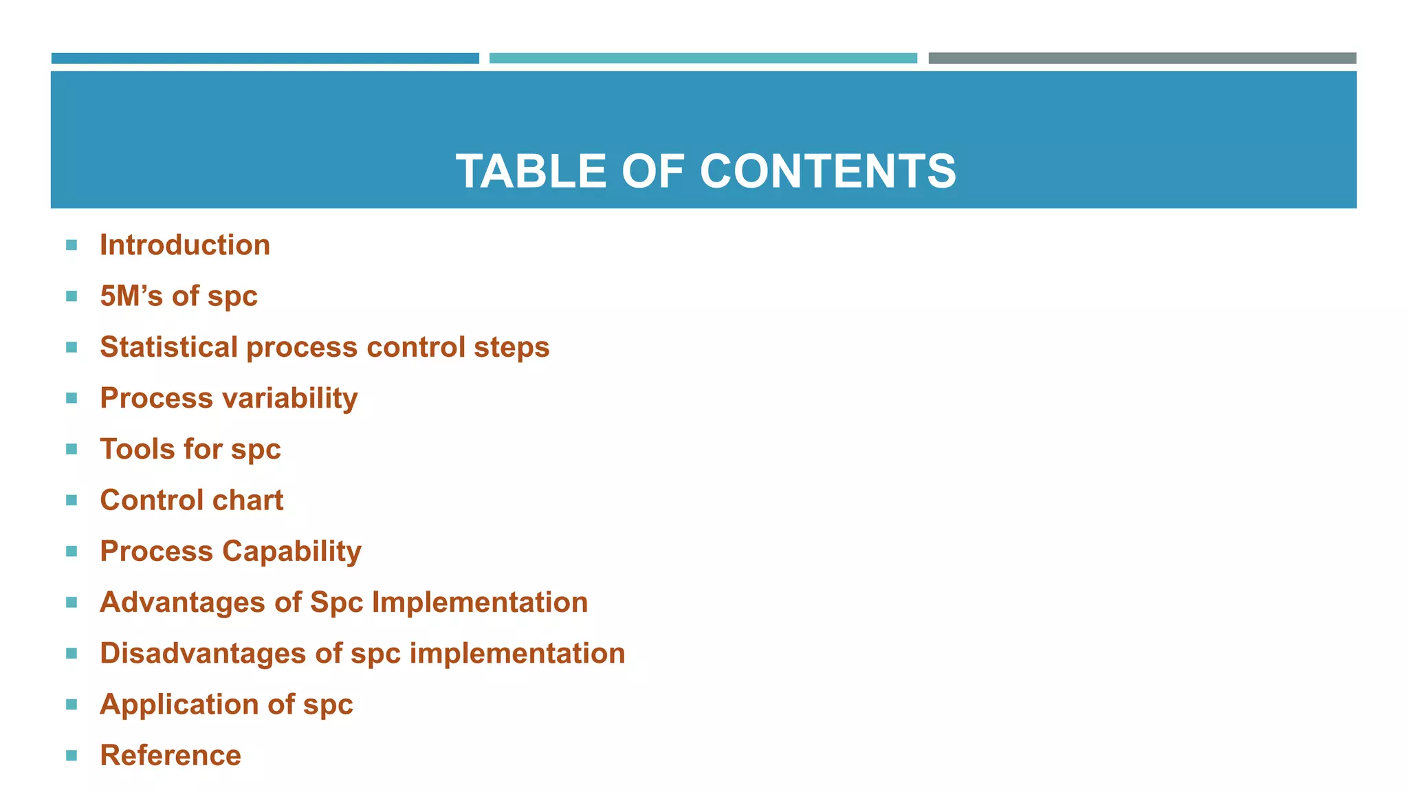 Statistical Process Controlcontrol Chart And Process Capability Pptx Physics Science