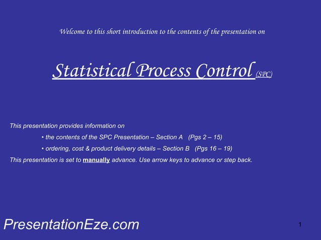 Statistical Process Control | PPT