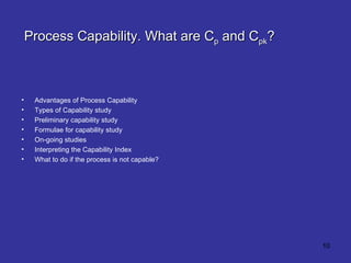 Statistical Process Control | PPT
