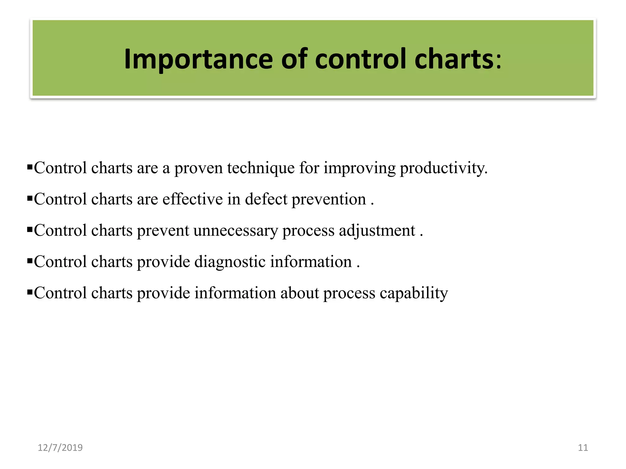 Statistical process control (spc) | PPTX