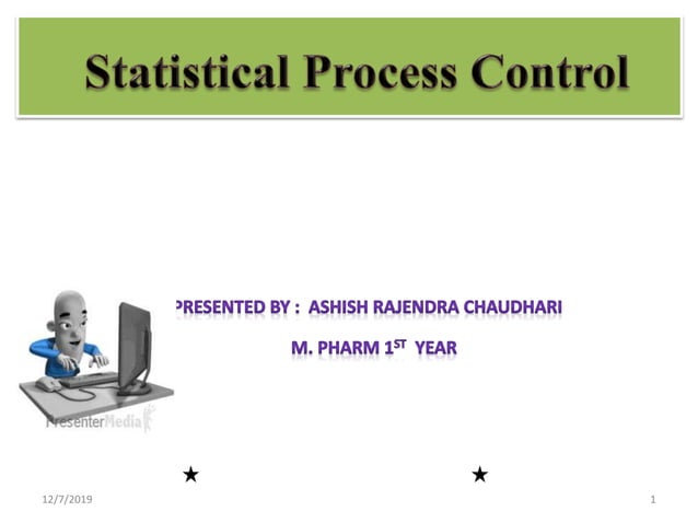Statistical process control (spc) | PPTX