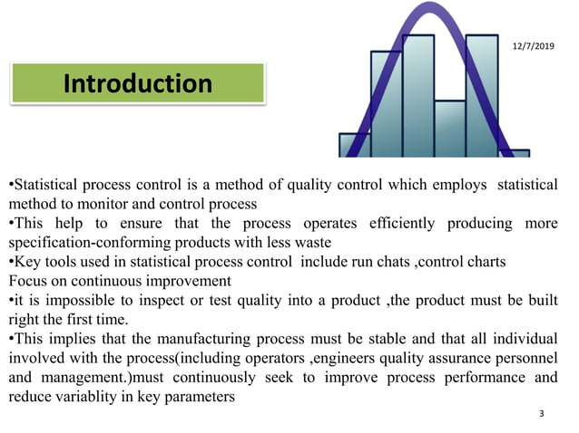 Statistical process control (spc) | PPTX