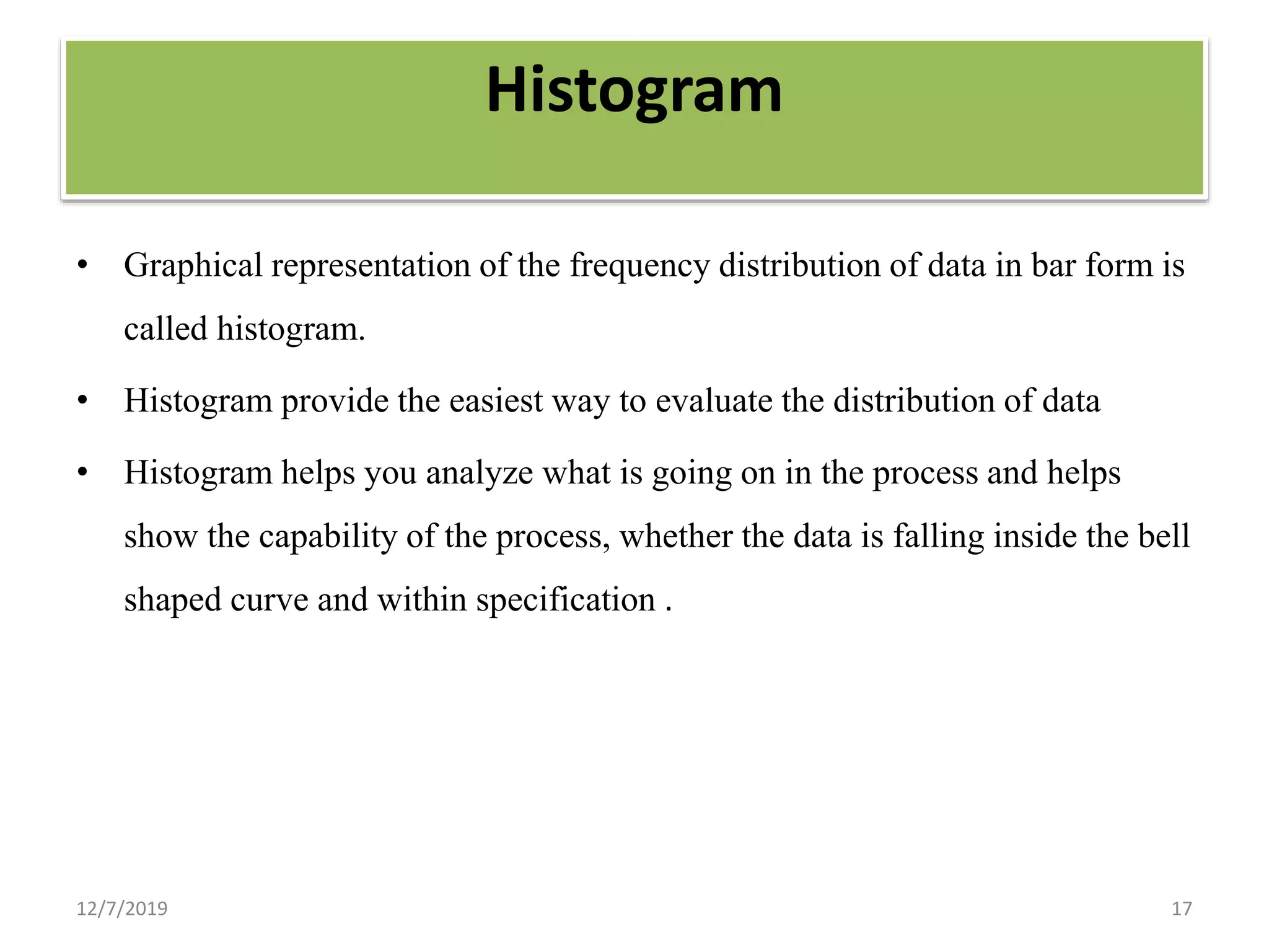 Statistical process control (spc) | PPTX