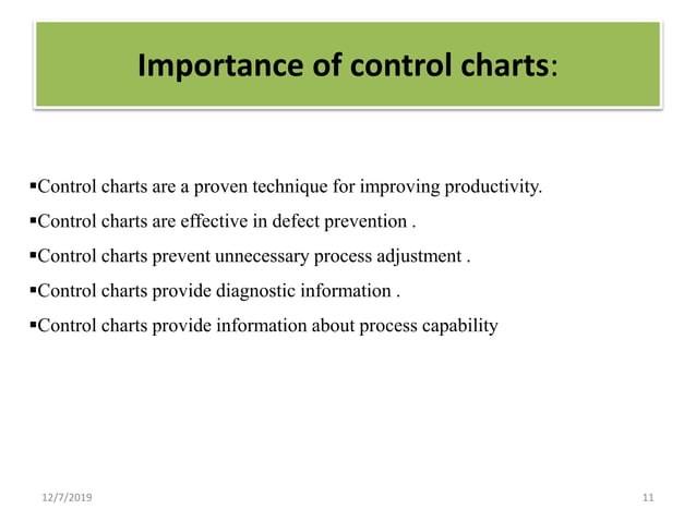 Statistical process control (spc) | PPTX