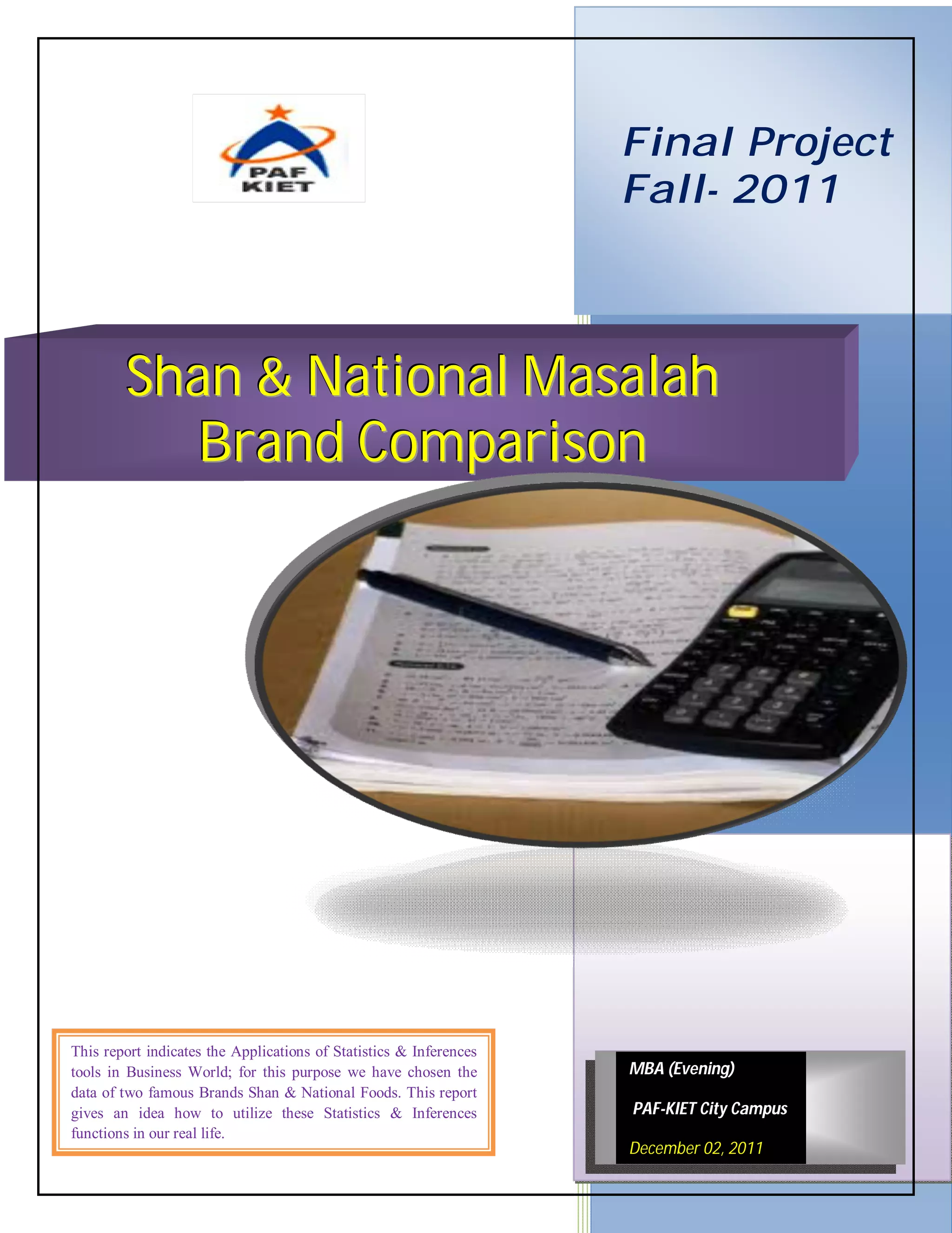 Statistical Project | PDF