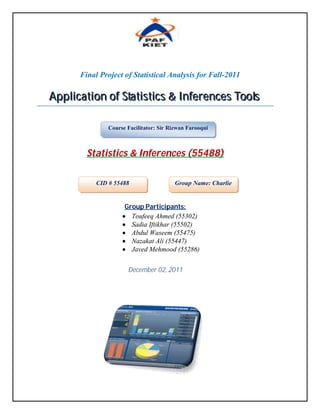 Statistical Project | PDF