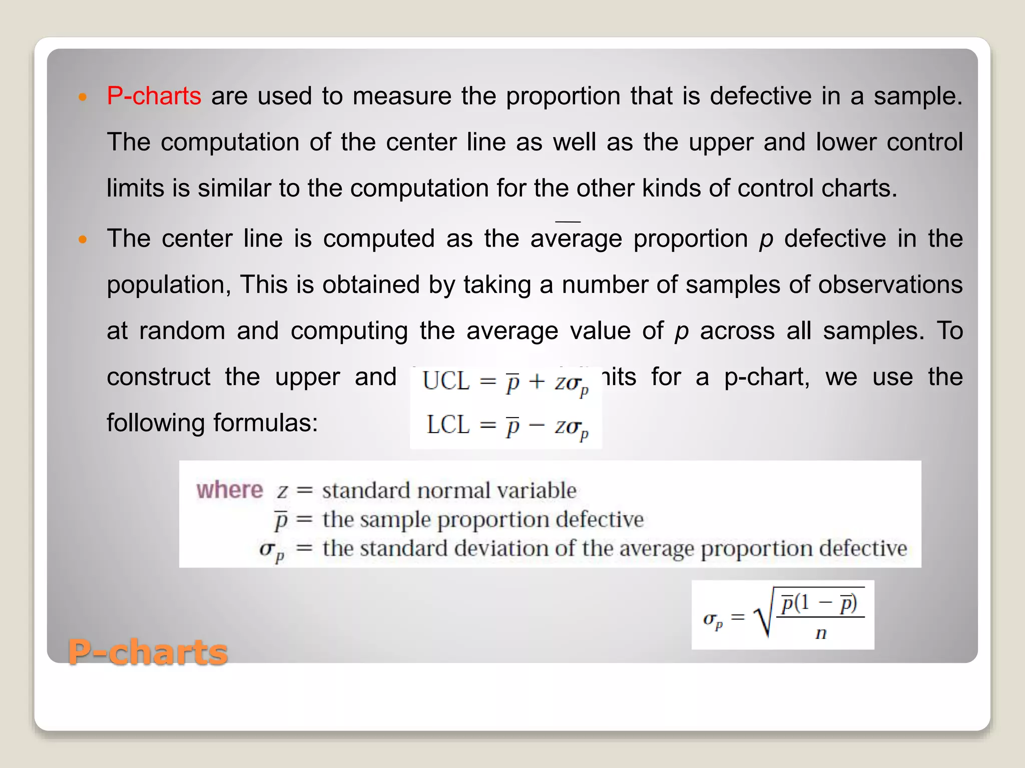 Statistical Process control | PPTX