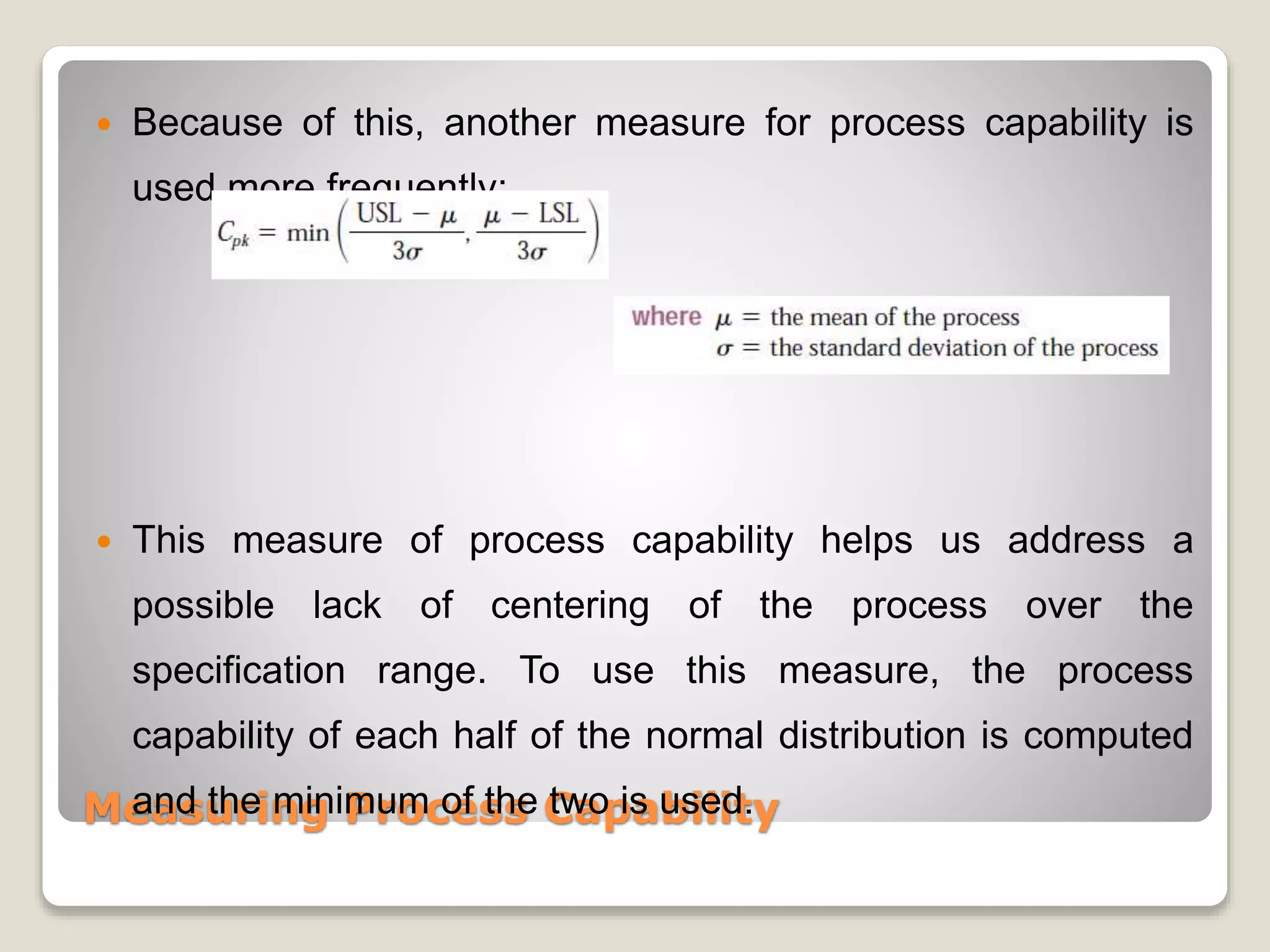 Statistical Process control | PPTX
