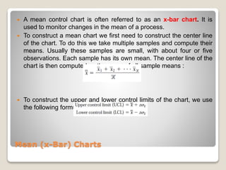 Statistical Process control | PPTX