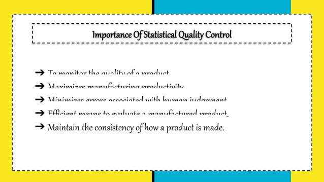 Statistical Quality Control | PPT | Free Download