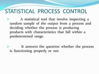 Statistical quality__control_2 | PPT