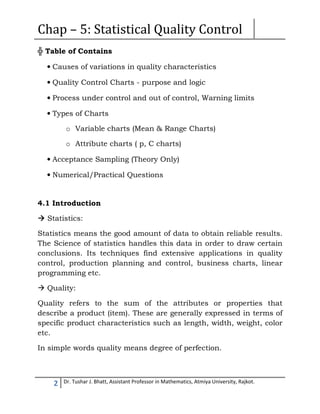 Statistical Quality Control Lecture Notes.pdf