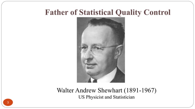 Statistical quality control presentation | PPTX | Physics | Science