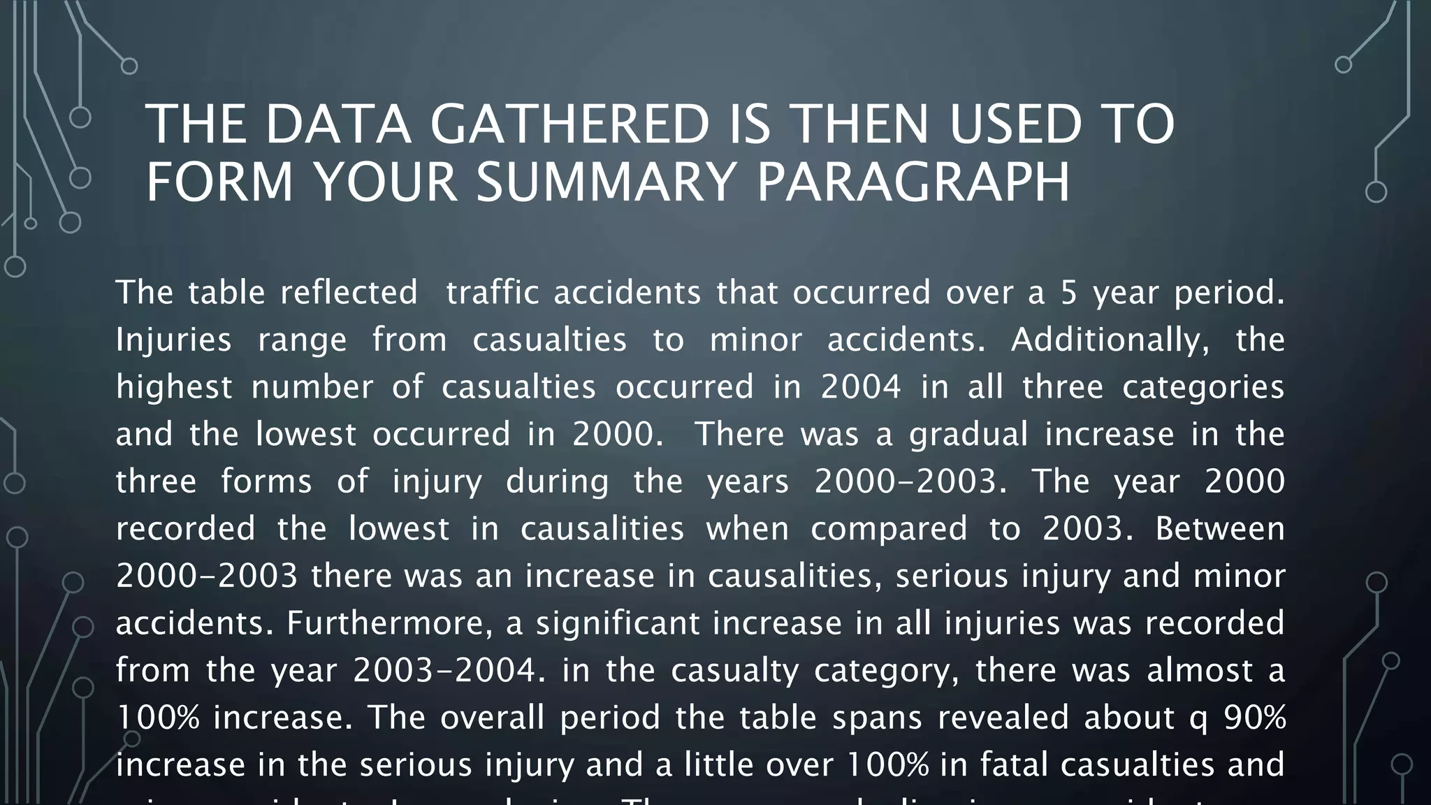Statistical Reports Ppt