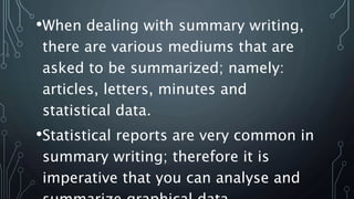 Statistical reports | PPT