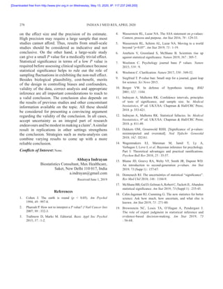 Statistical significance | PDF