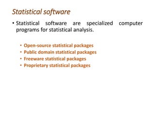 Statistical software.pptx