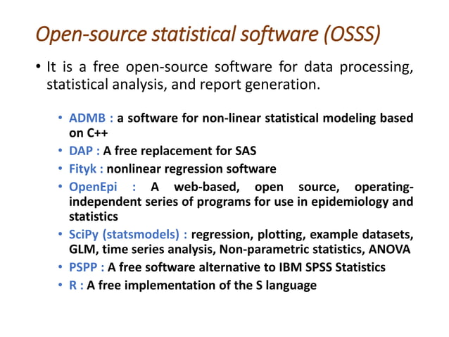 Statistical software.pptx