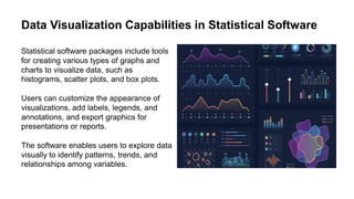 Statistical Software Packages ,their Layout & Applications.pptx