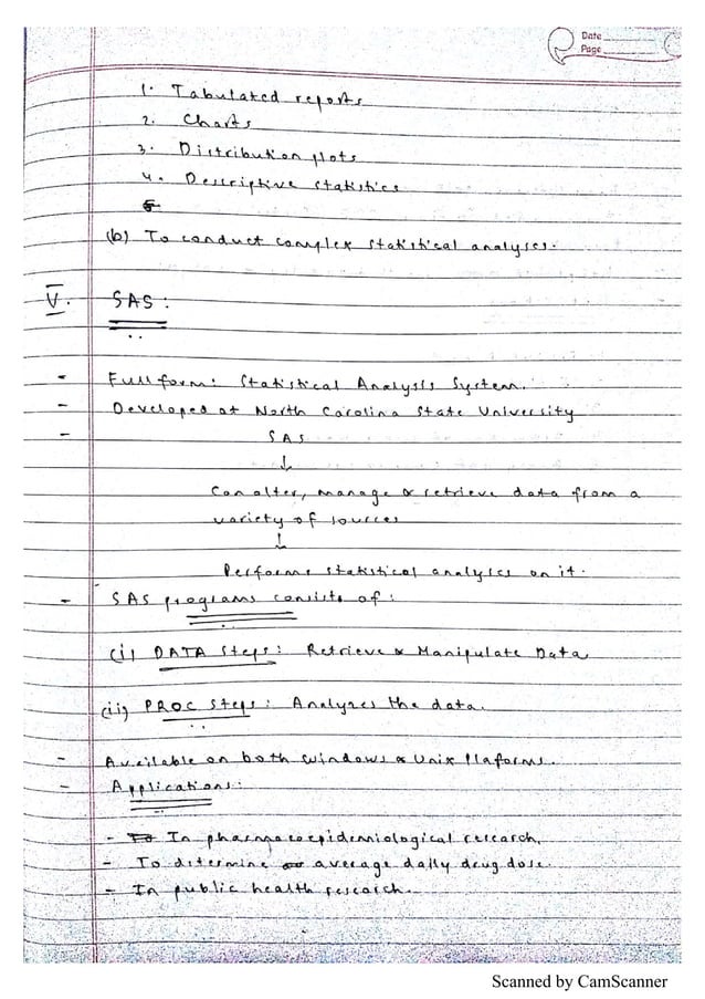Statistical softwares used in pharmacoeconomics @ RxVichuZ!! :) | PDF