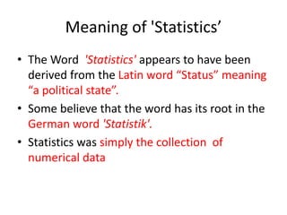 Quantitative Data Definition