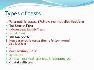 Statistical testing.pptxstatisctics bachelors | PPT