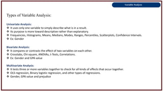 Statistical test in spss | PPTX
