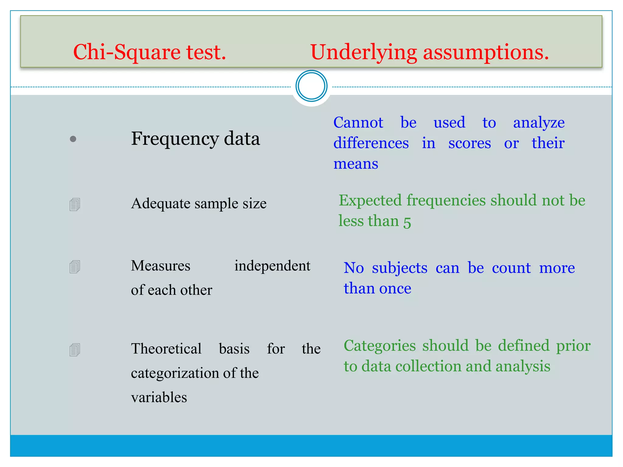 Statistical tests | PPTX