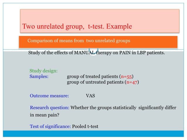 Statistical tests | PPTX