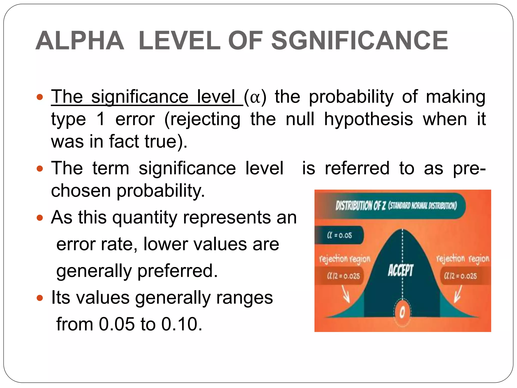 Statistical tests of significance and Student`s T-Test | PPTX