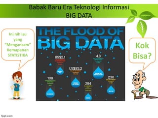 Statistical thinking di era big data | PPTX