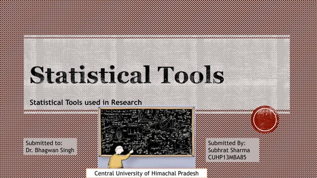 Statistical tools in research | PPTX | Physics | Science