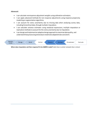 Statistical training frameworkа - HLG-MOS | PDF | Business Administration | Business