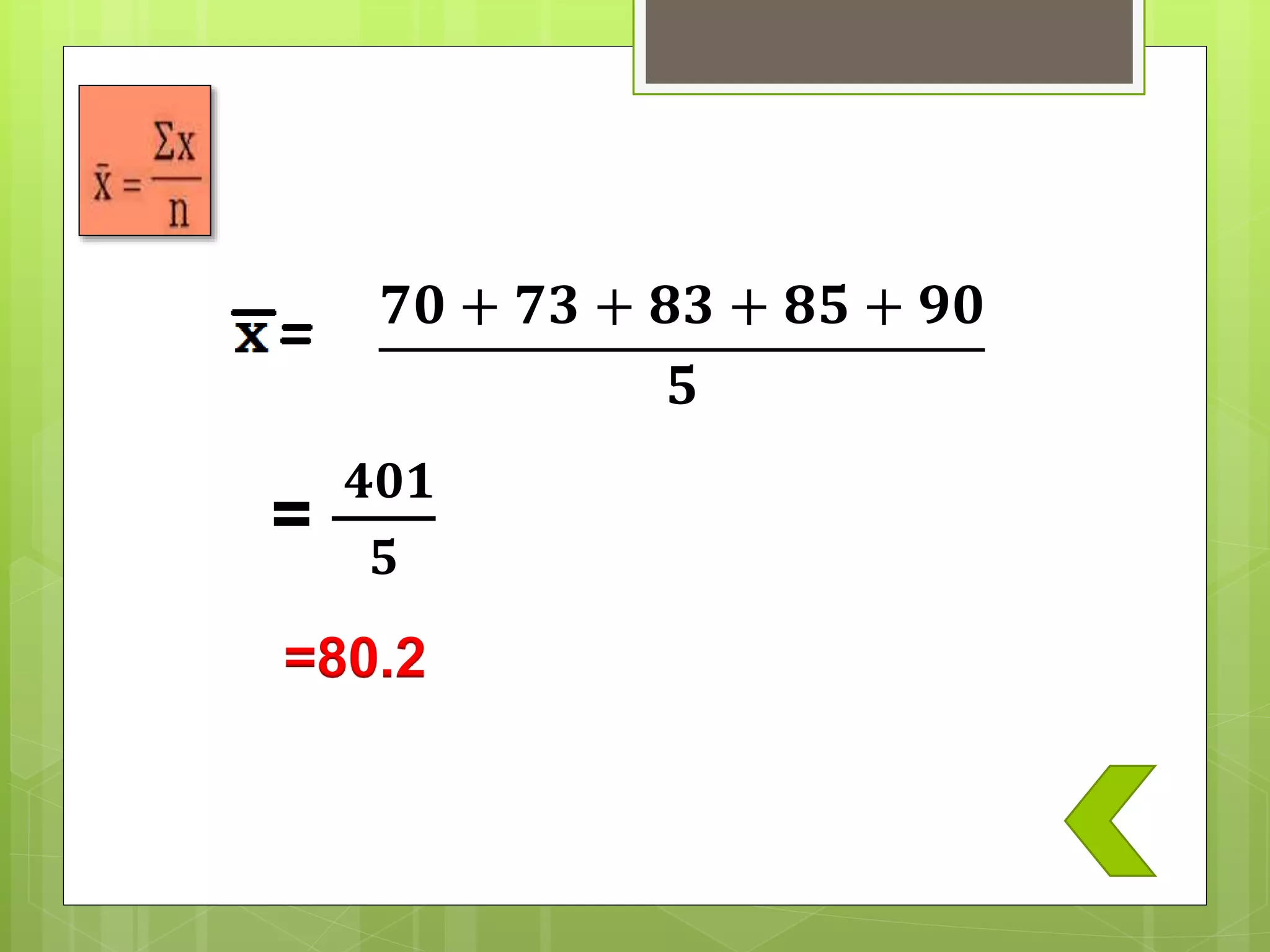 Statistical treatment and data processing copy | PPTX