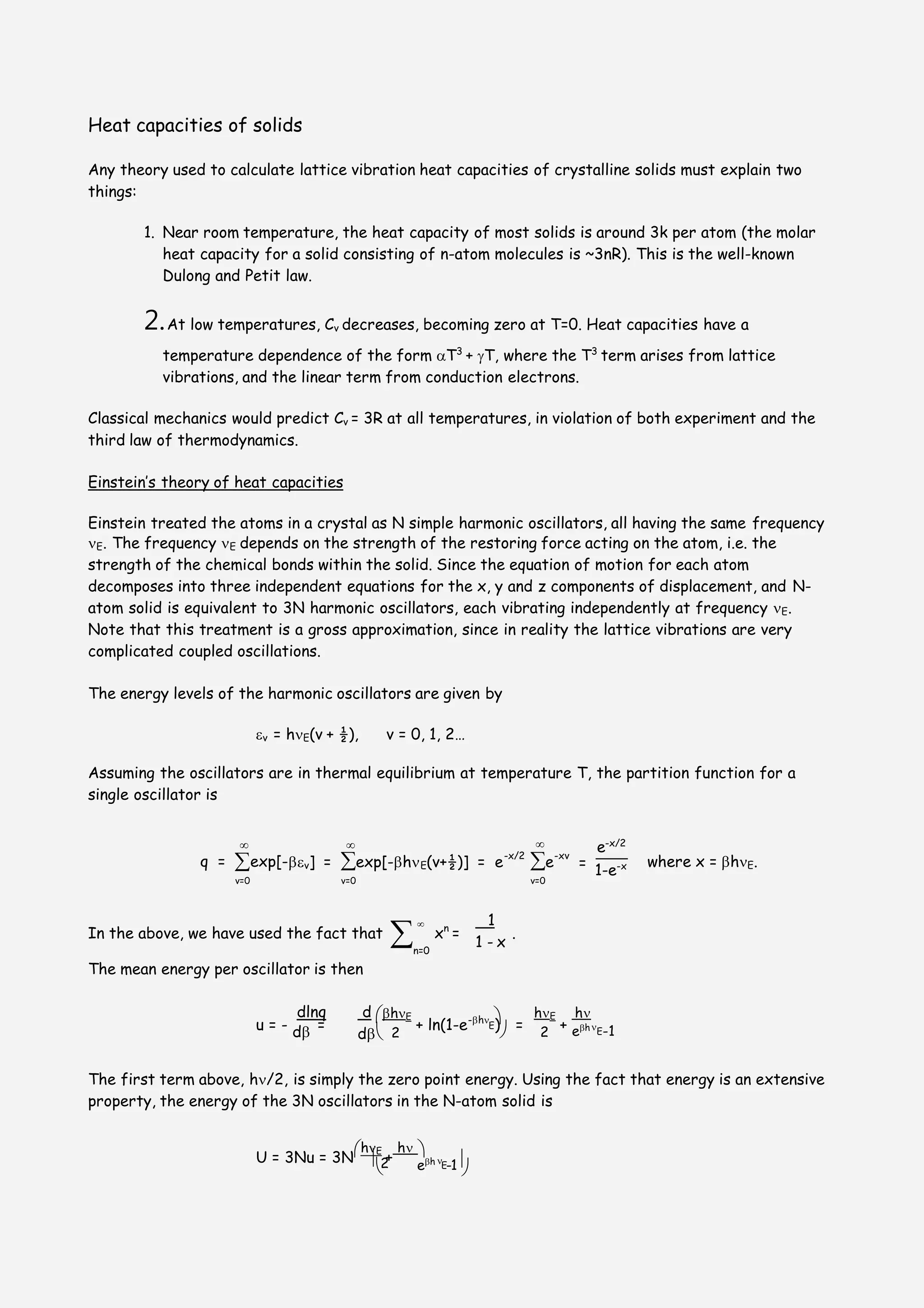 Statistica theromodynamics | PPTX