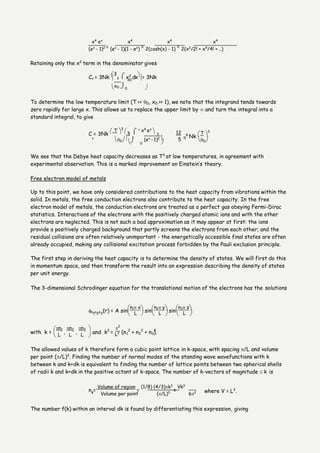 Statistica theromodynamics | PDF