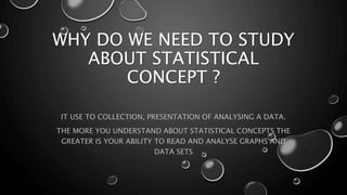 introduction of statistic concept by marc toledo | PPT