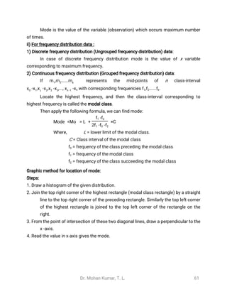 Statistic note | PDF