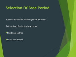 index numbers | PPT