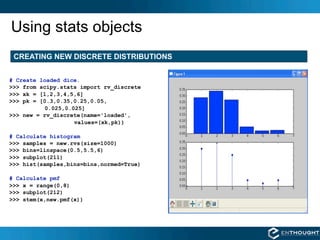 NumPy/SciPy Statistics | KEY