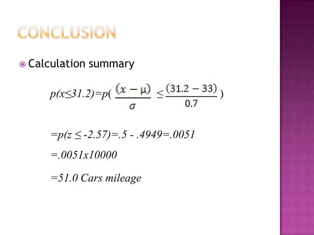 Statistical Problem Analysis | PPTX