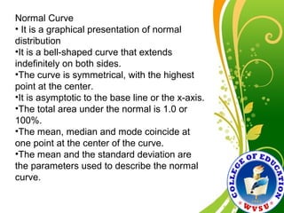 Normal Curve and Standard Scores | PPT
