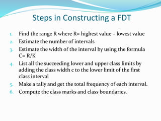 Measure of Central Tendency | PPTX