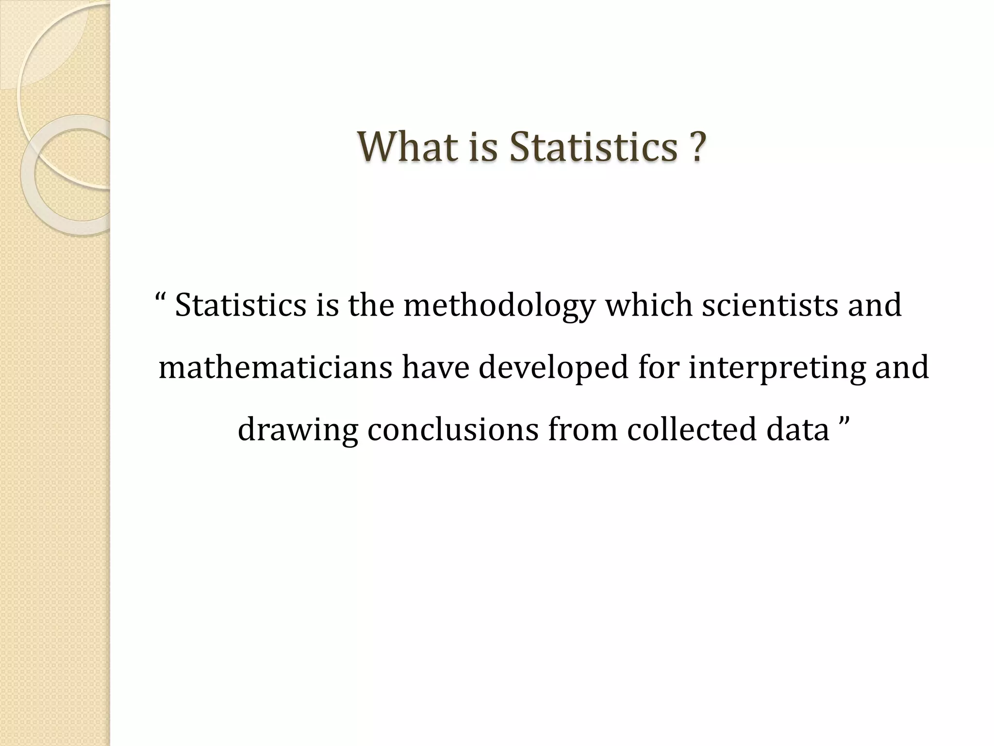Basic Statistics And Data Analysis Ppt