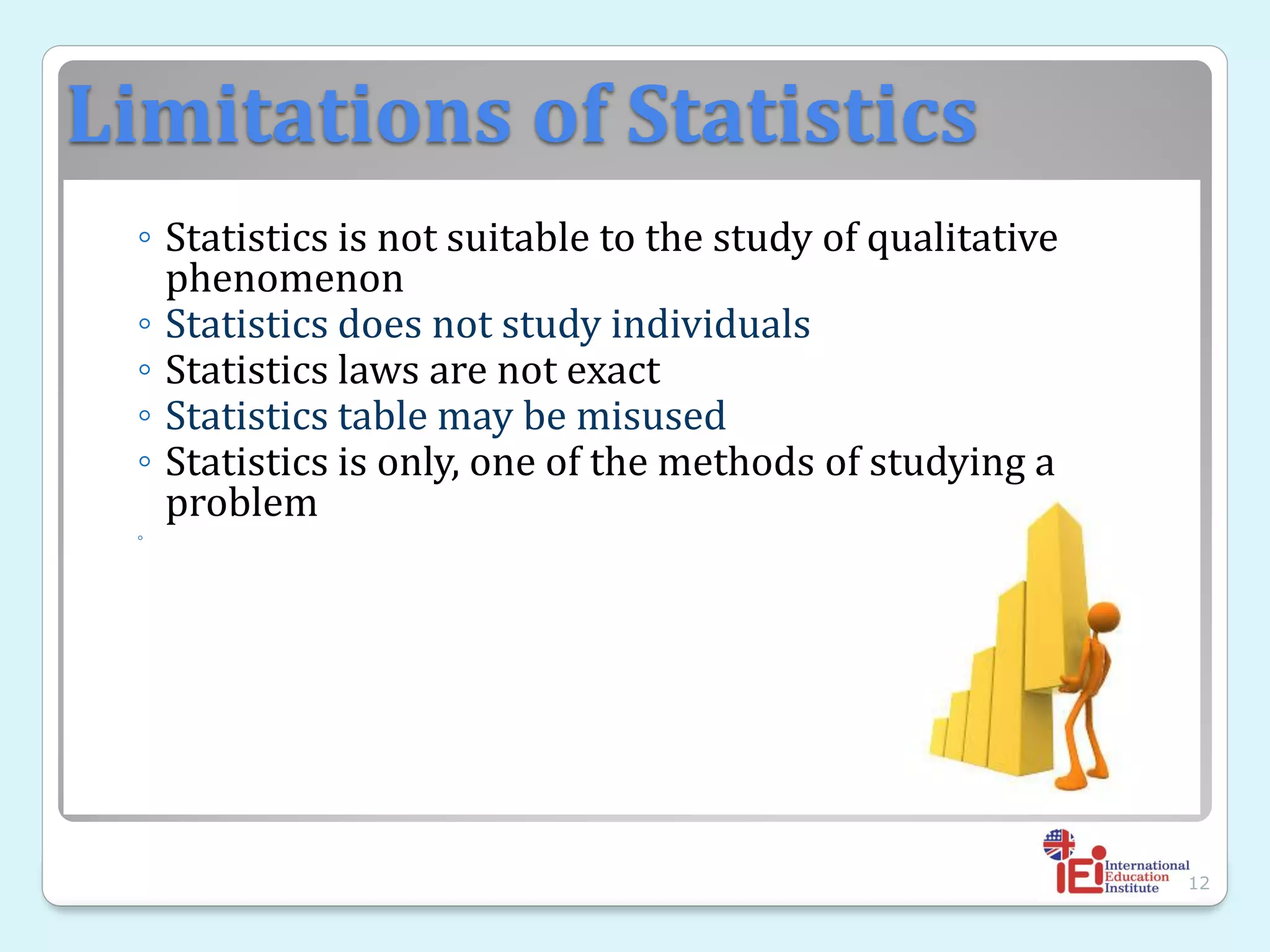 Introduction to Statistics | PDF