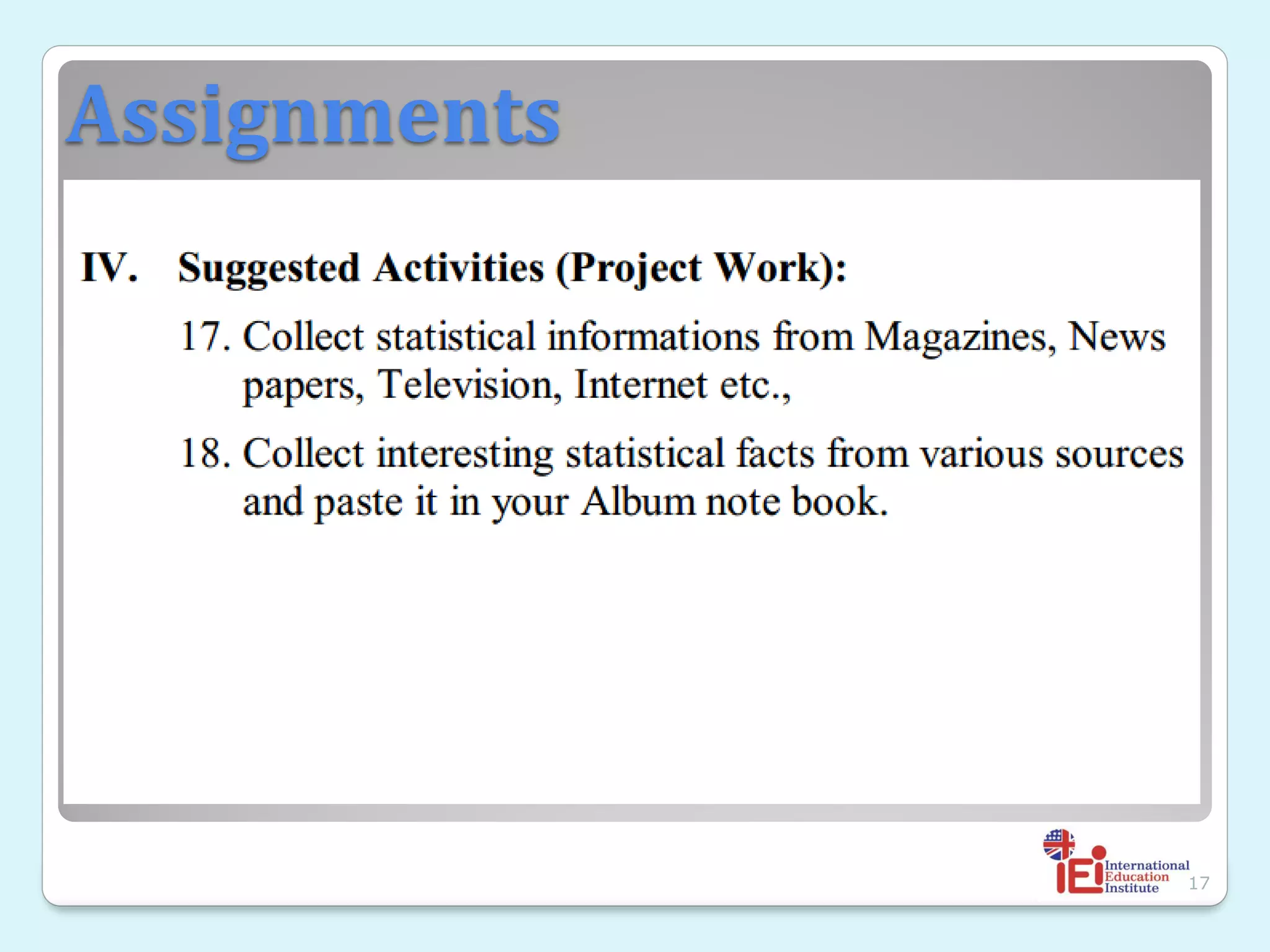 Introduction to Statistics | PDF