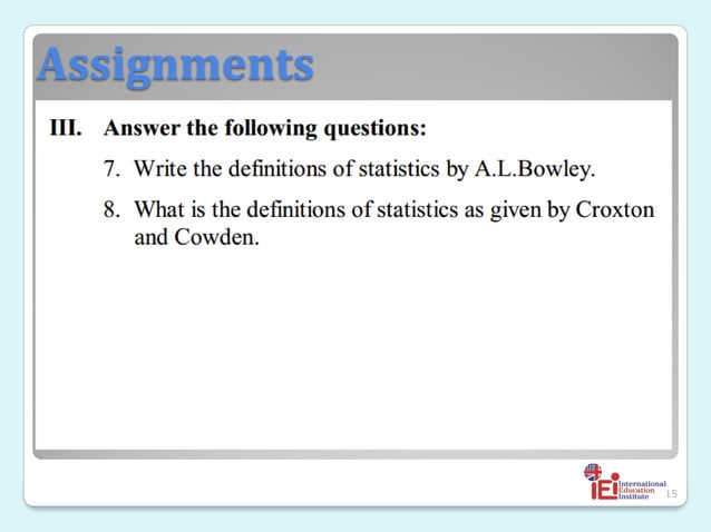 Introduction to Statistics | PDF | Science